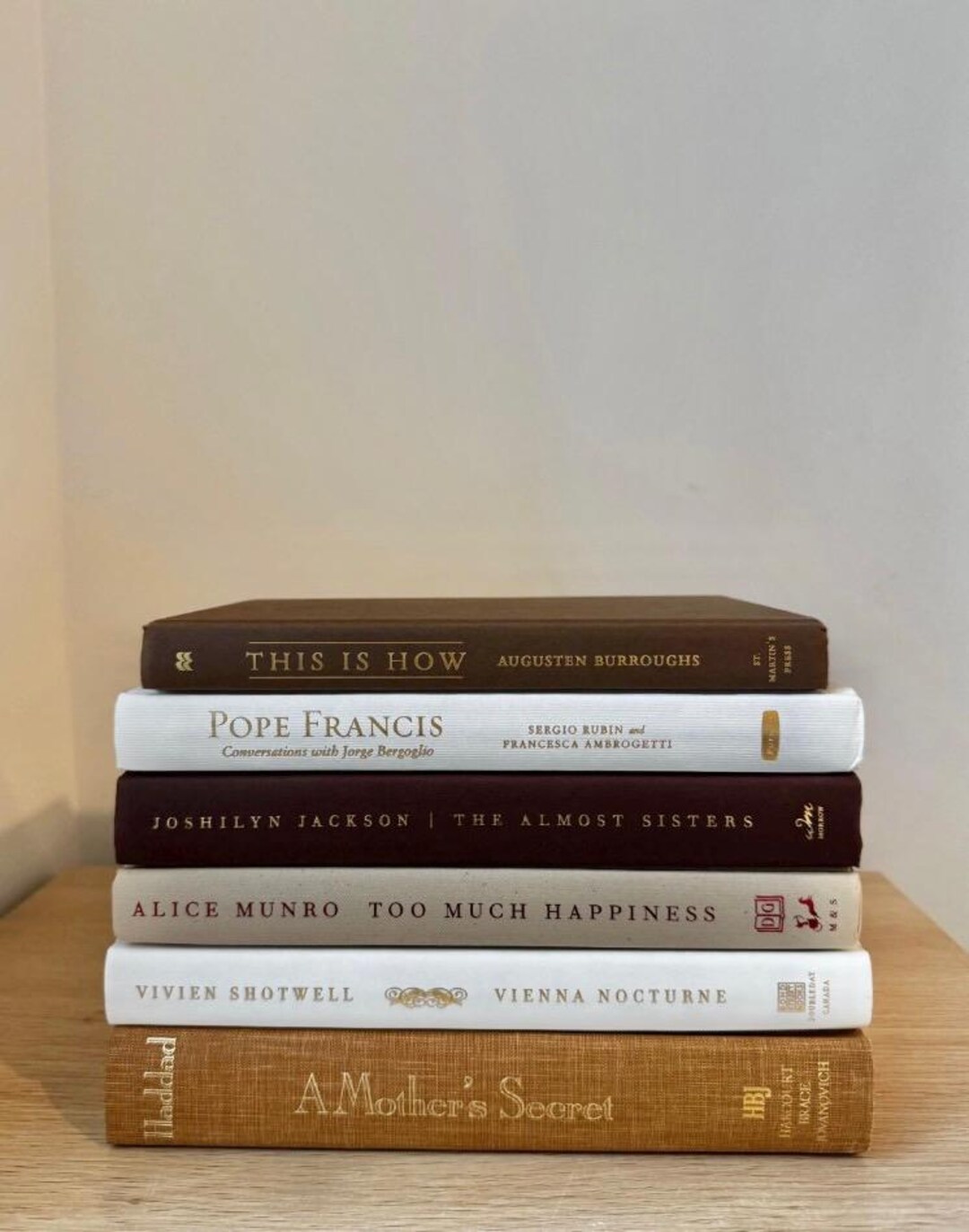 Classic Neutral Book Set, Themed Book Bundles, Rustic Decor, Decorative ...