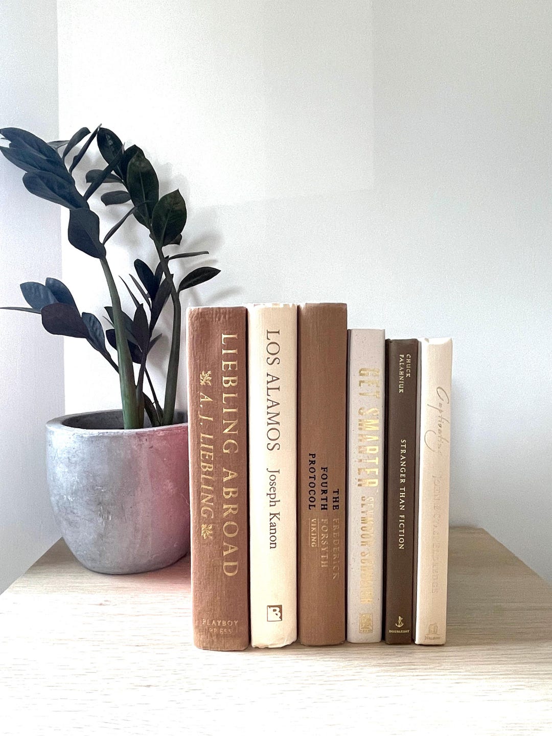Tan and Beige Books, Neutral Books, Coffee Table Books, Tan Books ...