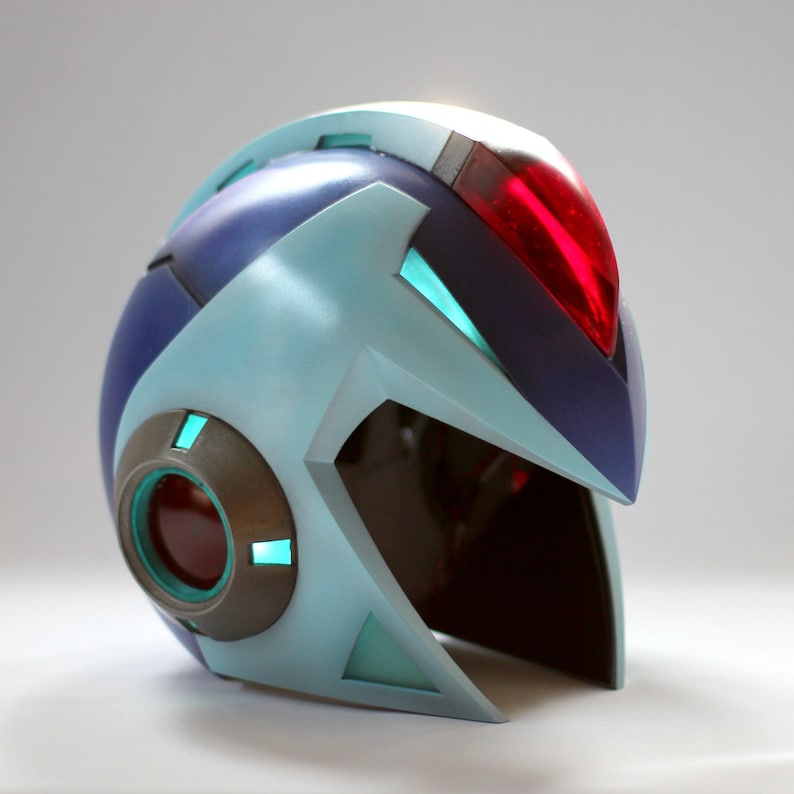 Mega Man X Helmet FILE for 3D Printing - Etsy