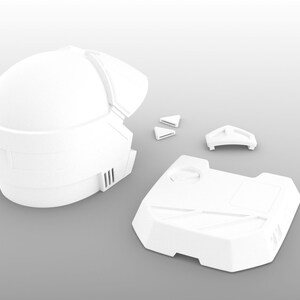 Macross Pilot Uniform 3D Printing Kit - Etsy