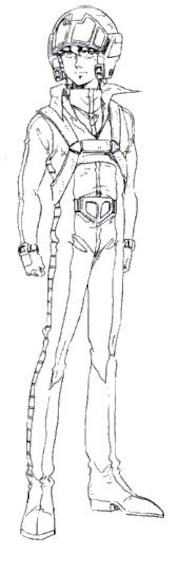 Macross Pilot Uniform 3D printing kit — Diegator