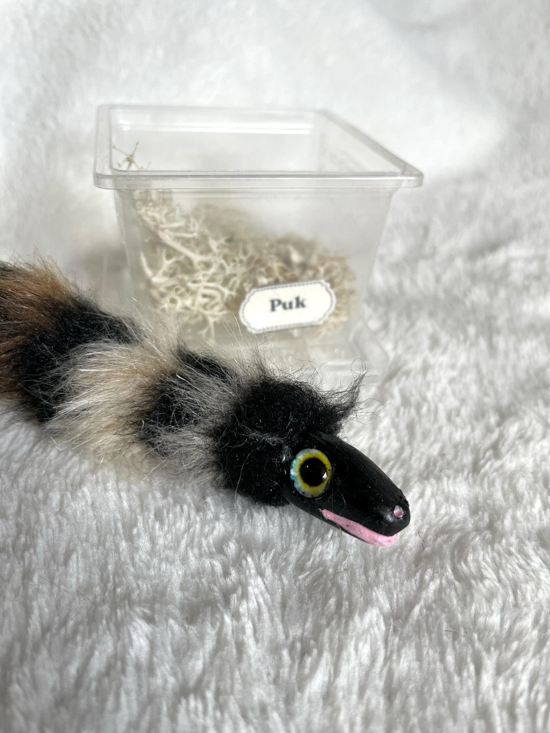 Artdoll - Cute Baby Snake - Adoption - Posable - Brown and Black - Etsy