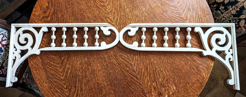 Antique Fretwork Corner Panels Victorian gingerbread Architectural ...
