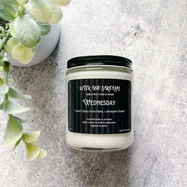 Addams Family Birthday Candle - Etsy