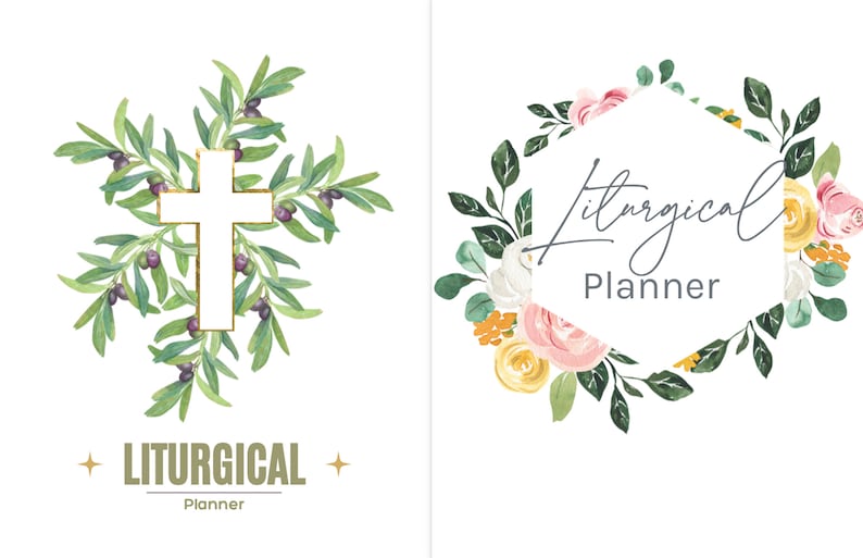 Traditional Catholic Liturgical Planner Binder Printable - Etsy