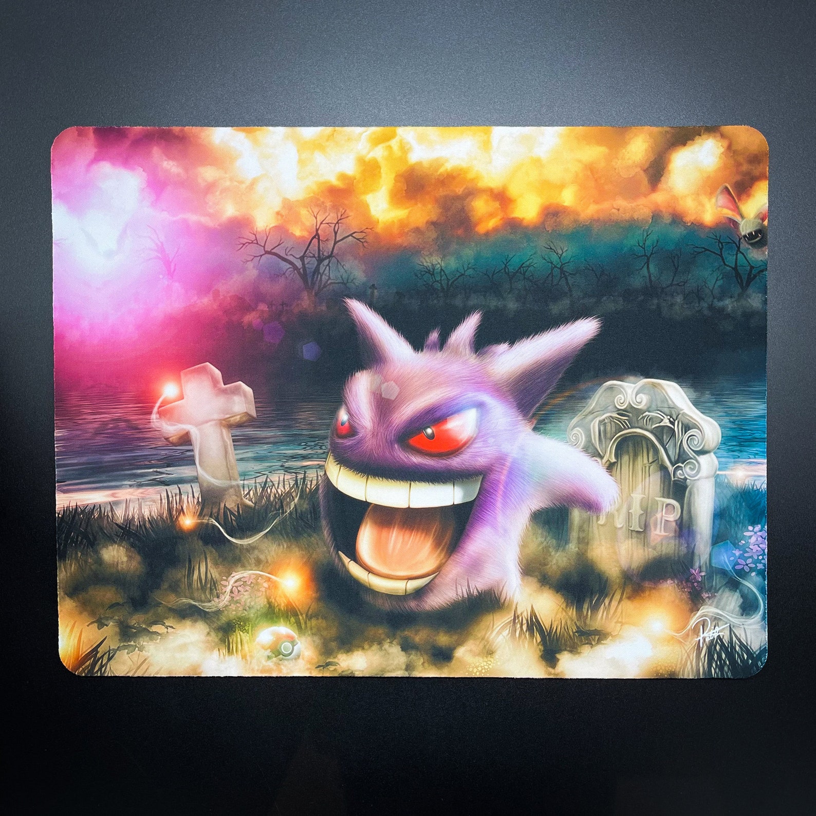 Night of Gengar Large Gaming Mouse Pad Perfect for the - Etsy