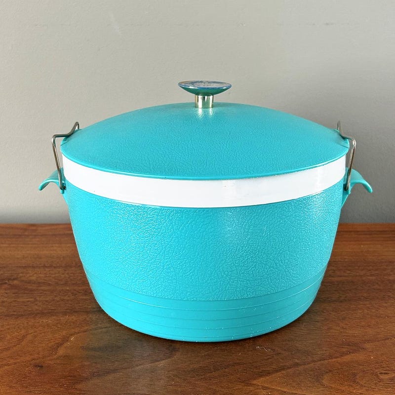 Turquoise Ice Bucket - Etsy