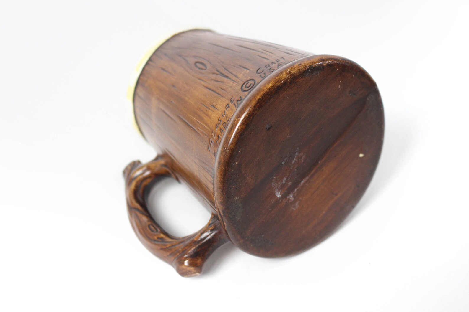 Vintage Treasurecraft Beer Mug - Etsy