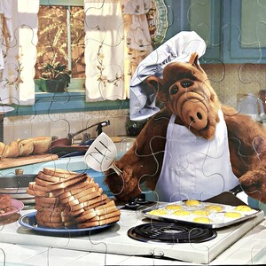 Vintage Alf 35 Piece Floor Puzzle by Milton Bradley 1987 - Etsy