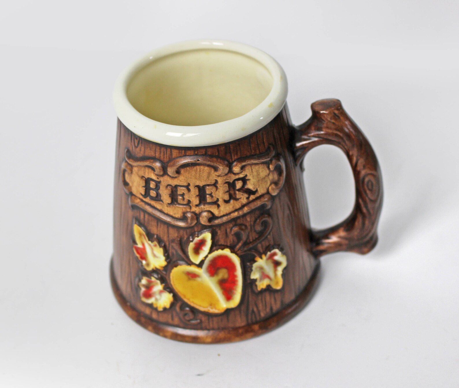 Vintage Treasurecraft Beer Mug - Etsy