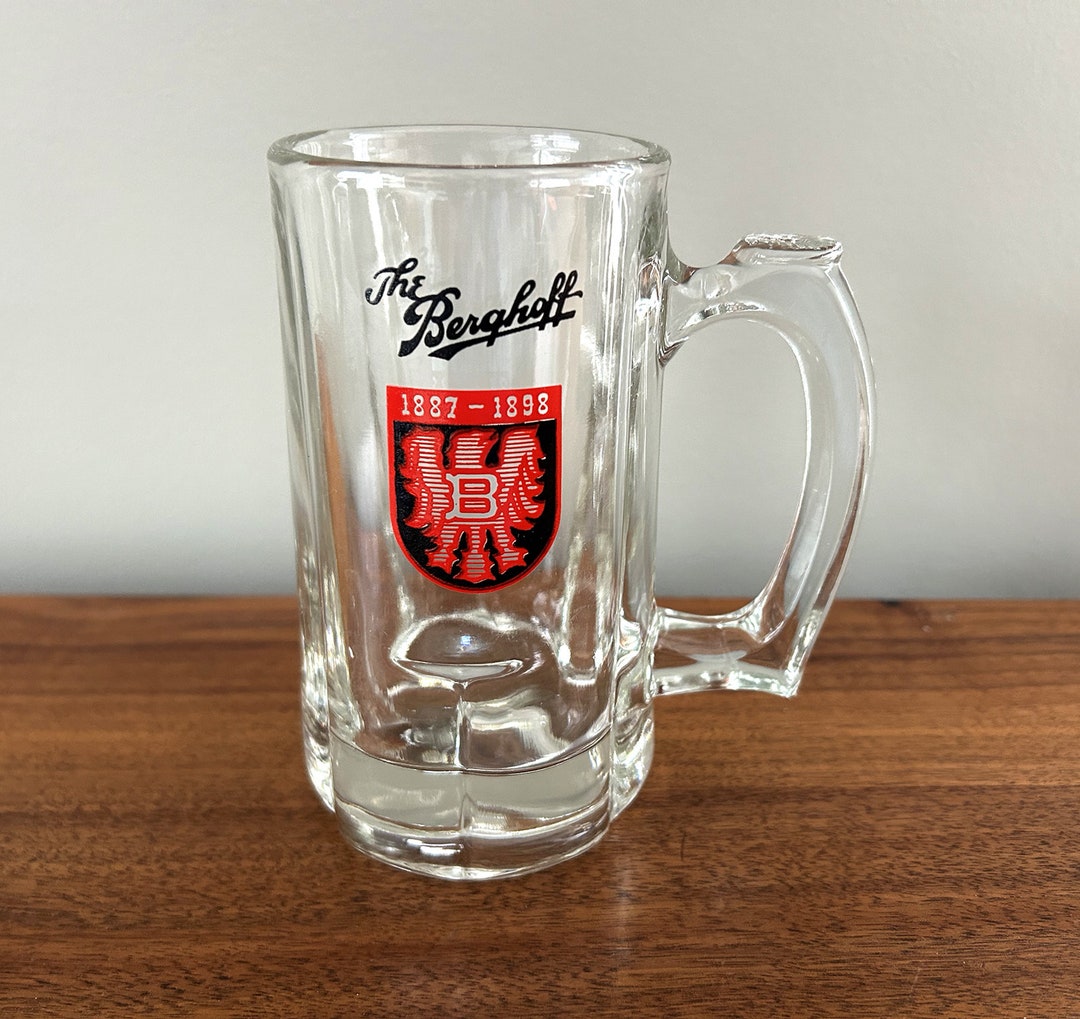 Vintage the Berghoff Chicago - Glass Beer Mug - Etsy