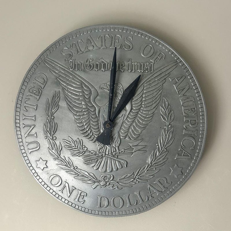 Coin Clock - Etsy