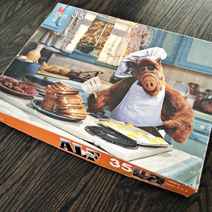 Vintage Alf 35 Piece Floor Puzzle by Milton Bradley 1987 - Etsy