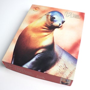 Vintage 63 Piece Seal Puzzle - Etsy