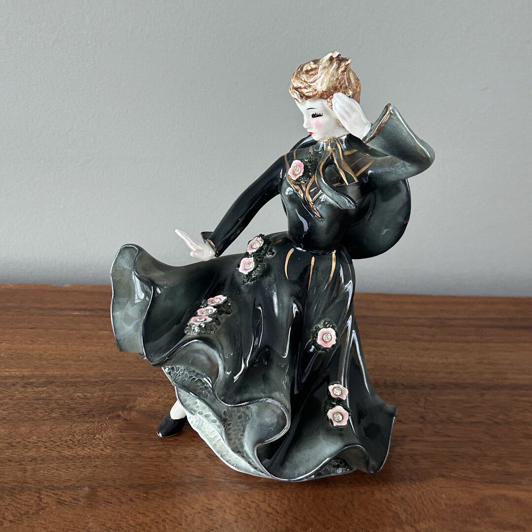 Vintage Lefton Flamenco Dancer - Geo Z Lefton 1957 - Etsy