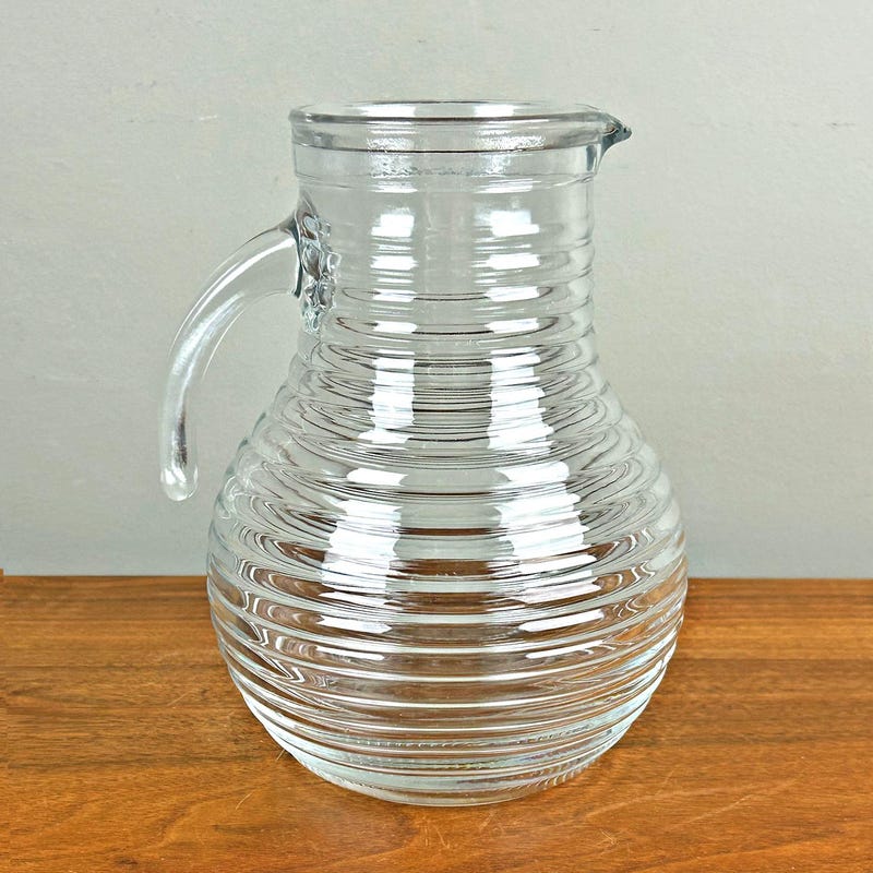 Art Deco Water Pitcher - Etsy
