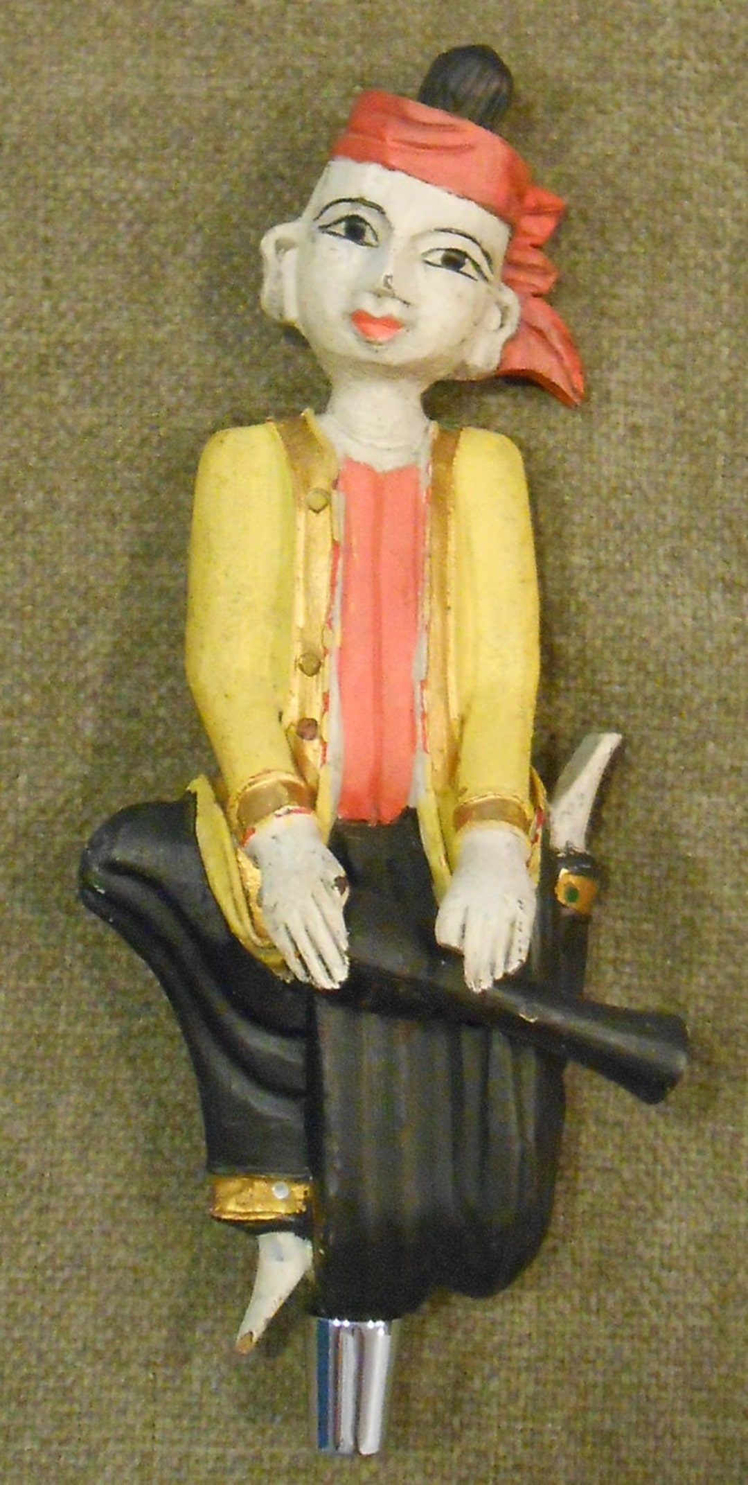 Vintage Gypsy Drummer/dancer Custom Beer Tap Handle - Etsy