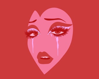 Sadcore Art Print - Etsy