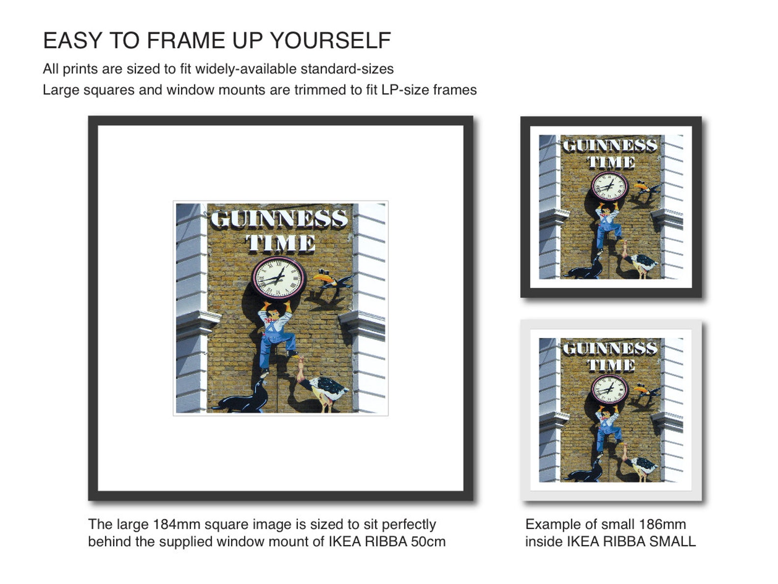 Guinness Time Prints and Greeting Cards Free UK Postage - Etsy