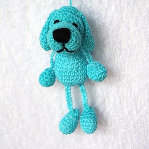 Crochet Pattern Dog Key Ring/ Bag Pendant - English Version - Etsy