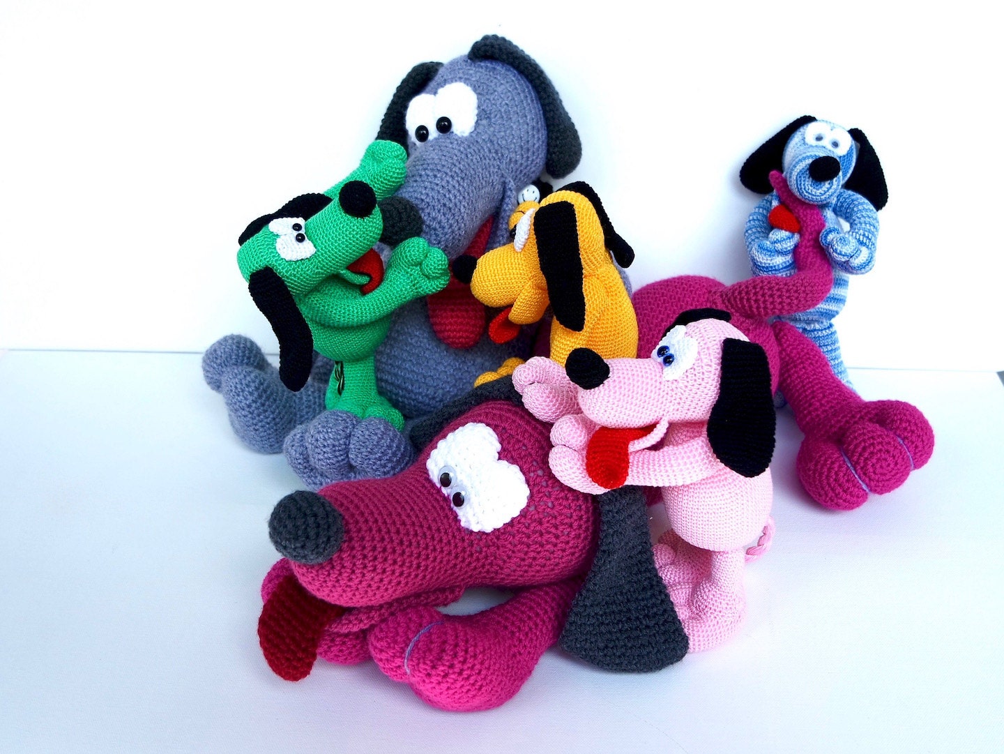 Crochet Pattern Cuddly Dog Othello - English Version - Etsy