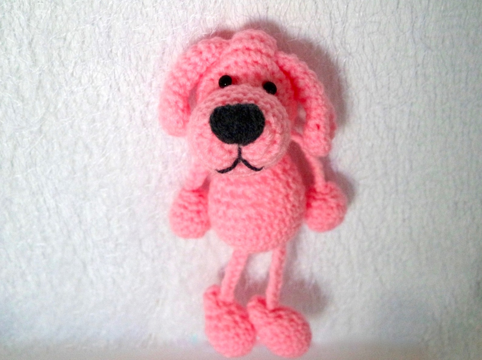 Crochet Pattern Dog Key Ring/ Bag Pendant - English Version - Etsy