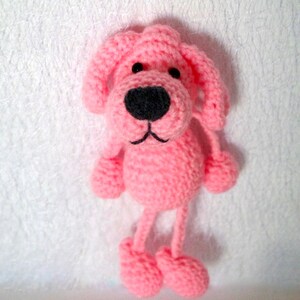 Crochet Pattern Dog Key Ring/ Bag Pendant - English Version - Etsy