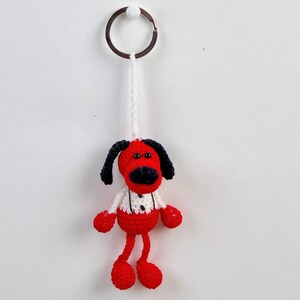 Crochet Pattern Dog Key Ring/ Bag Pendant - English Version - Etsy