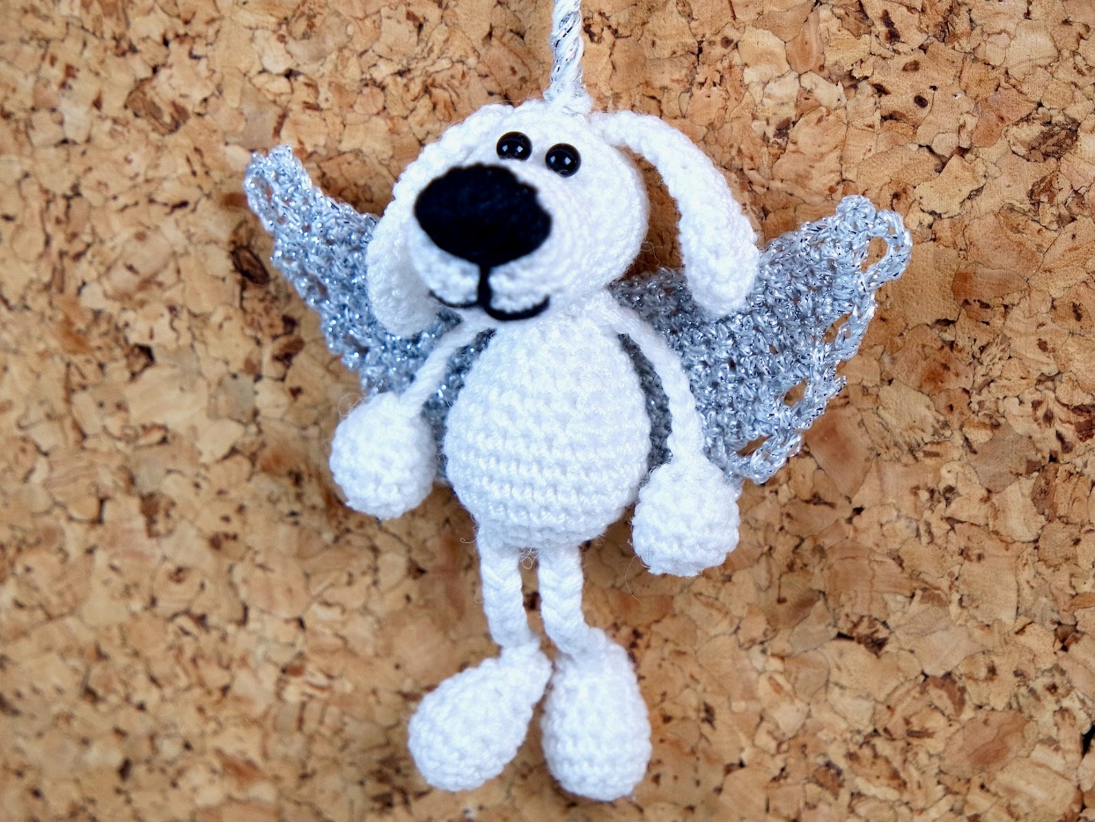 Crochet Pattern Dog Key Ring/ Bag Pendant - English Version - Etsy