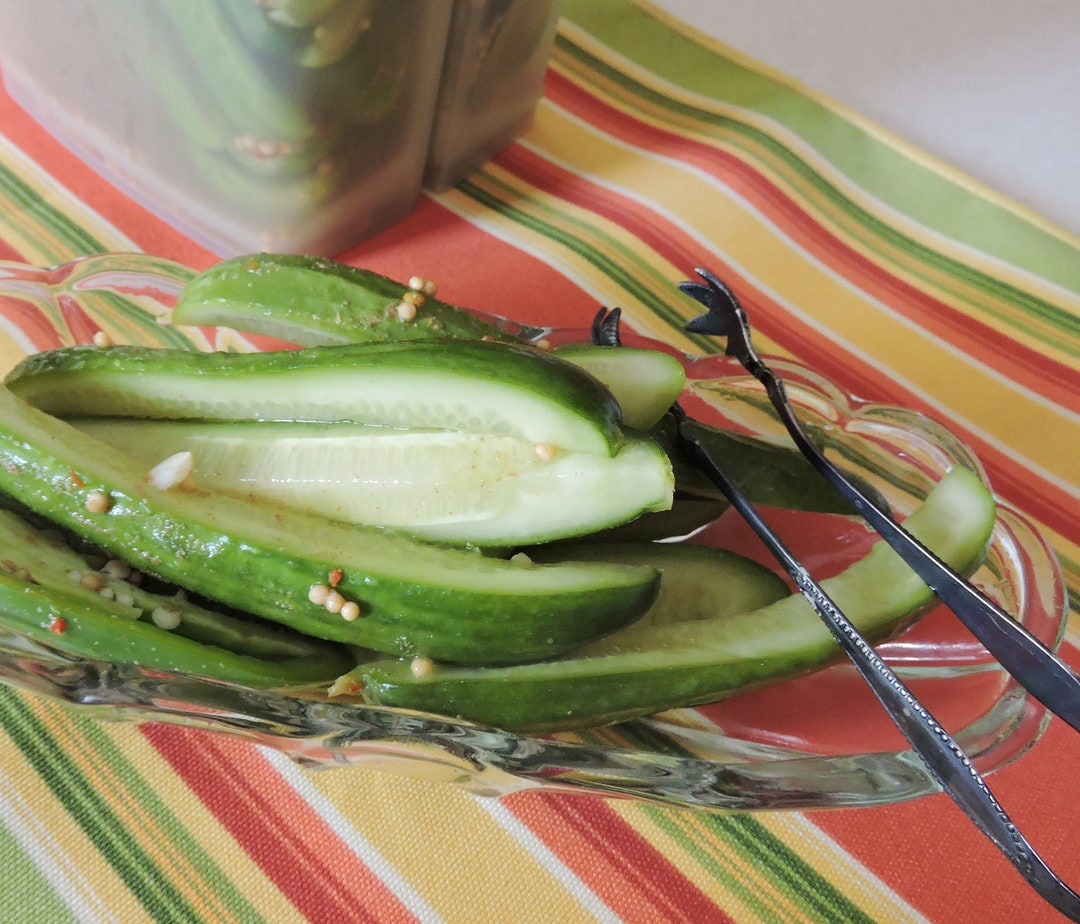Firecracker Dill Ice Box Pickles Recipe (digital Download) - Etsy