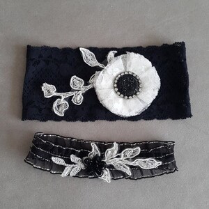 Bride Lingerie Black,ivory, Garter, Toss Garters, Lace, Wedding Garters ...