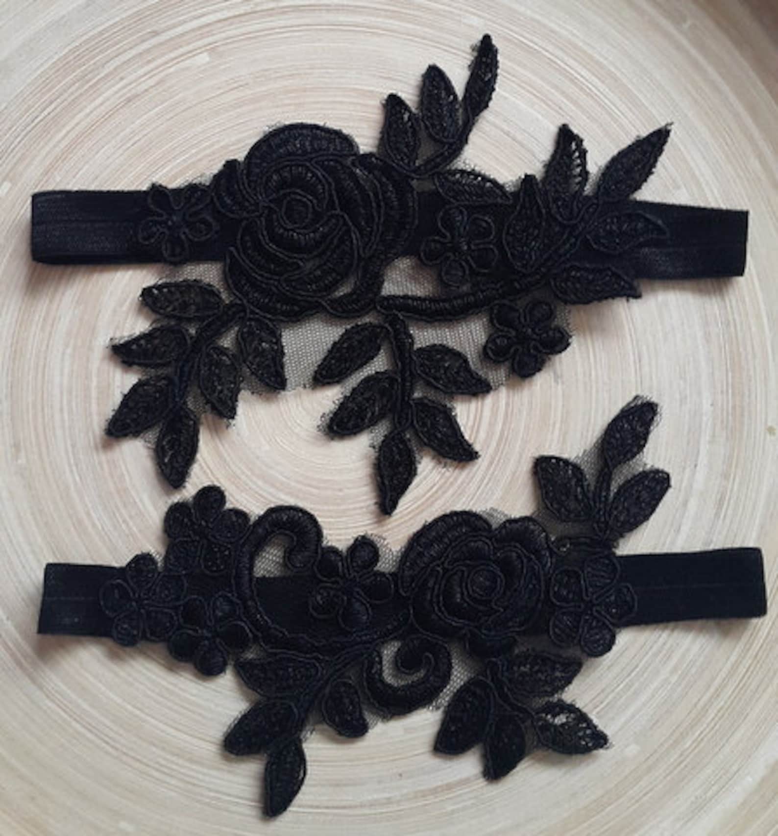 Lingeria Black, Garter, Toss Garters. Garter, Wedding Garters, Bridal ...