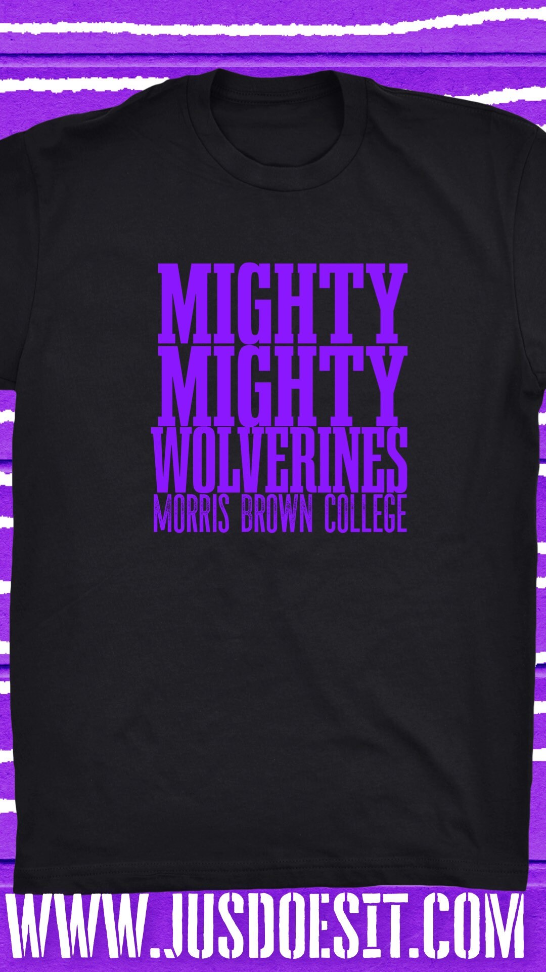 Mighty Mighty Wolverines Morris Brown College Shirt - Etsy