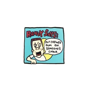 Peewee's Playhouse Randy Says Hard Enamel Pin - Etsy