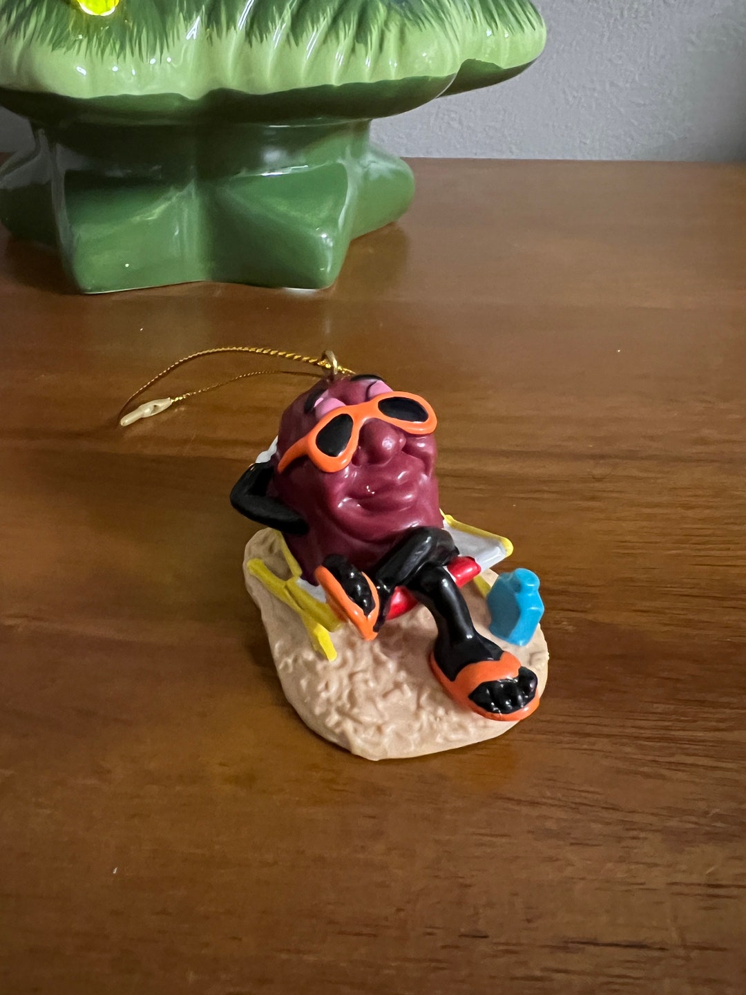 Vintage California Raisin Ornament - Etsy
