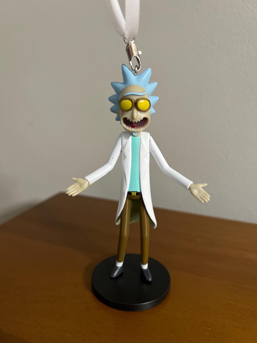 Ricky & Morty Rick the Scientist Toy Holiday Ornament - Etsy