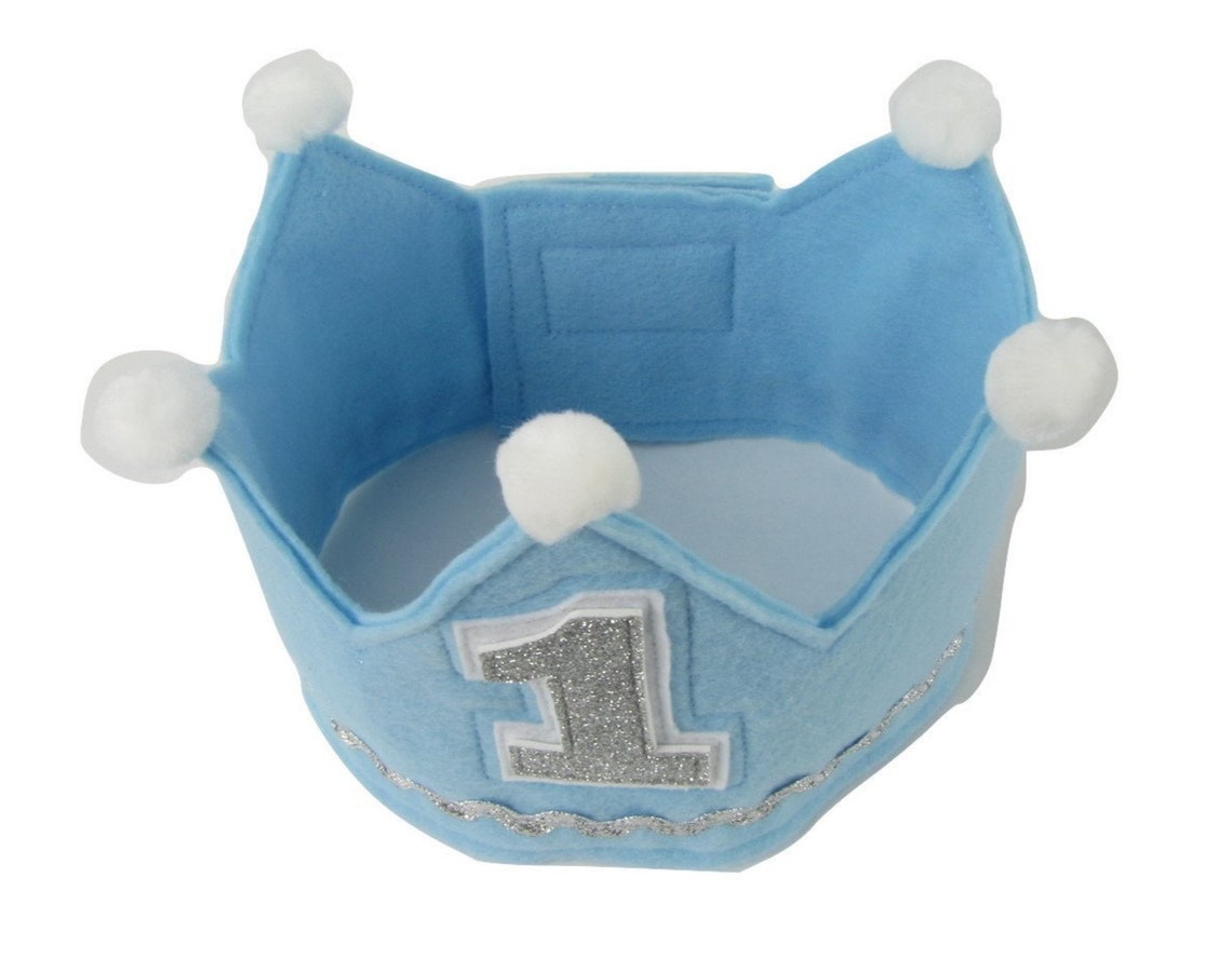 Birthday Crown for Your Boy! Made of Felt. Prince Crown. Homemade in ...