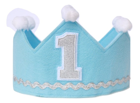 Birthday Crown for Your Boy Made of Felt. Prince Crown. | Etsy