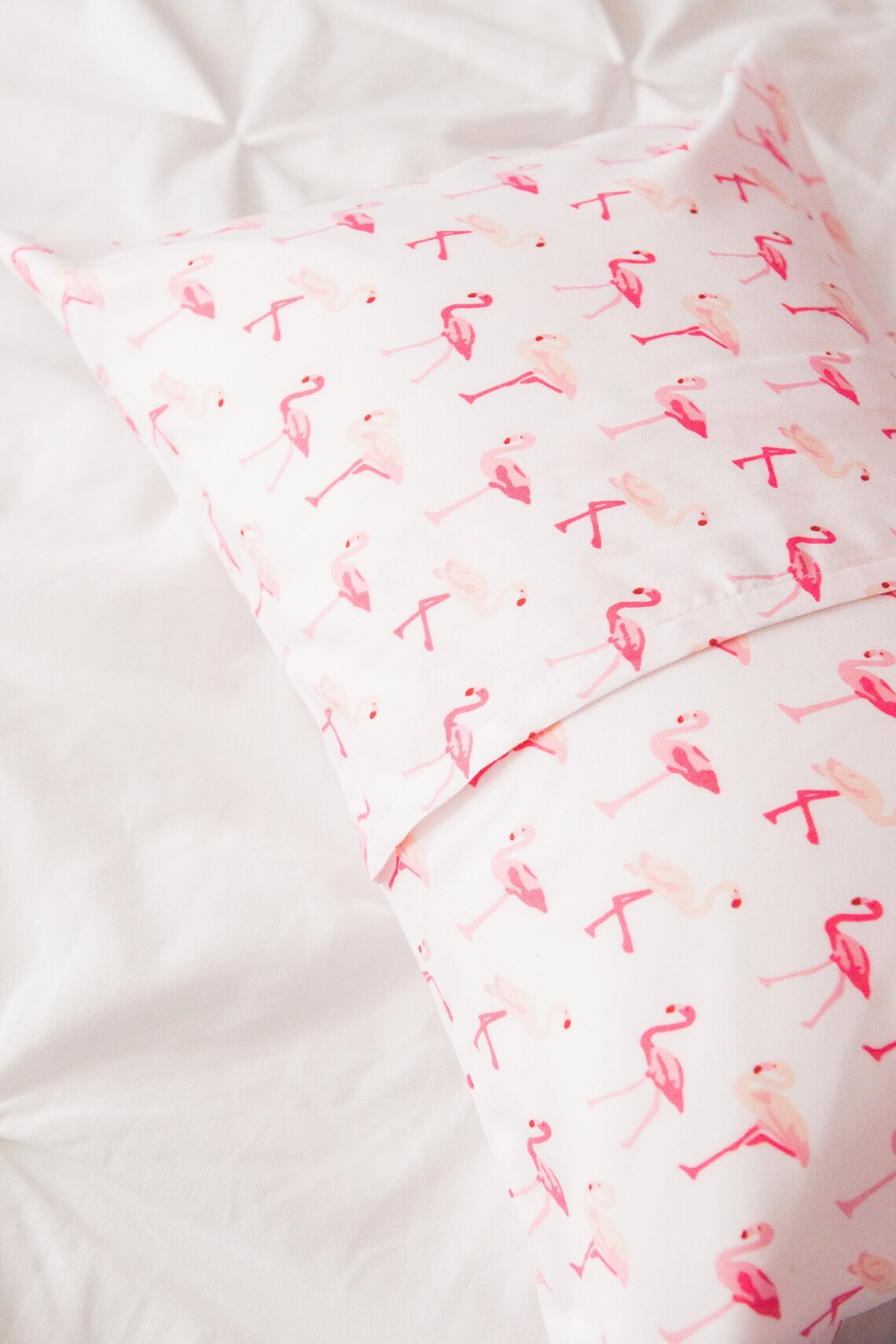 Pink Flamingo Toddler or Travel Pillowcase. Snuggly Soft. - Etsy