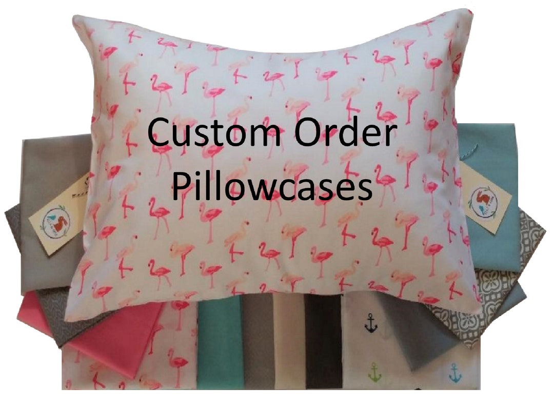 Custom Pillowcases. We Can Create Pillowcases for Unique Pillows! - Etsy