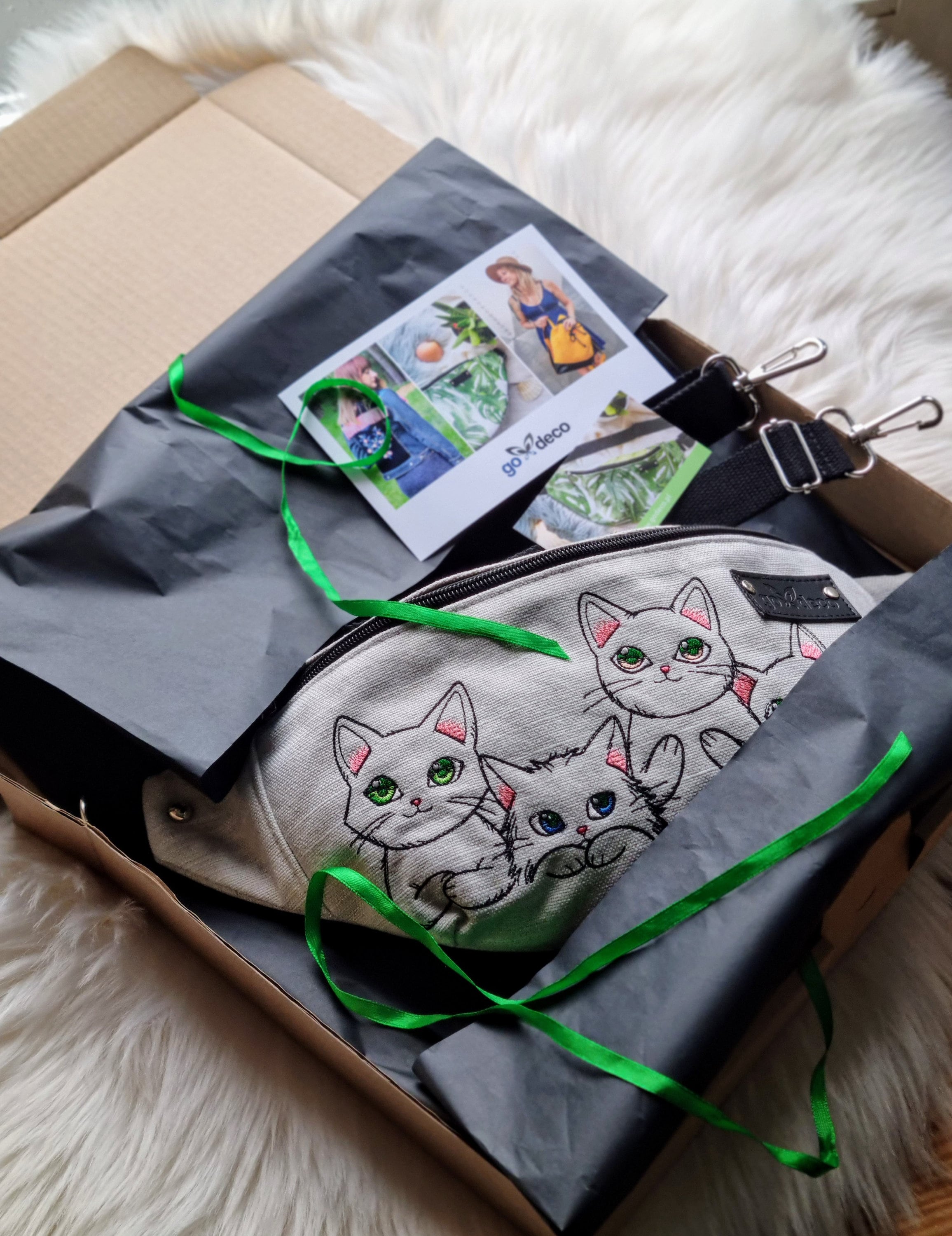 Blue Moth Fanny Pack, Teal Blue Hip Bag, Cute Moth Accessories, Night ...