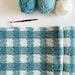 Herringbone DC Gingham Blanket Pattern - Etsy