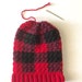Red Buffalo Check Crochet Hat Pattern - Etsy
