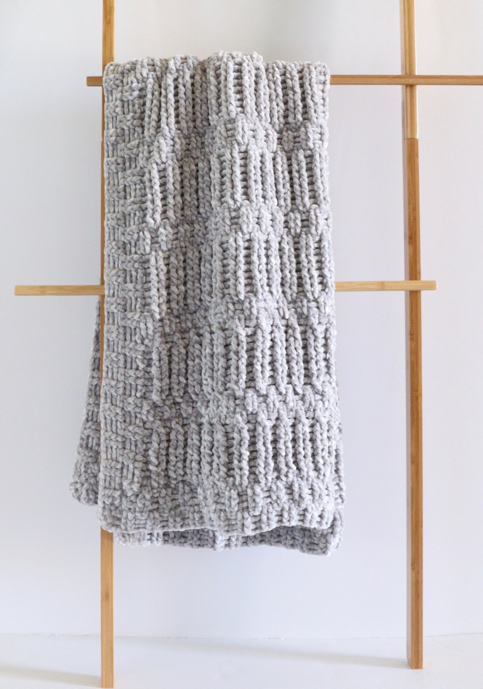 Crochet Velvet Double Ribbed Blanket Pattern - Etsy