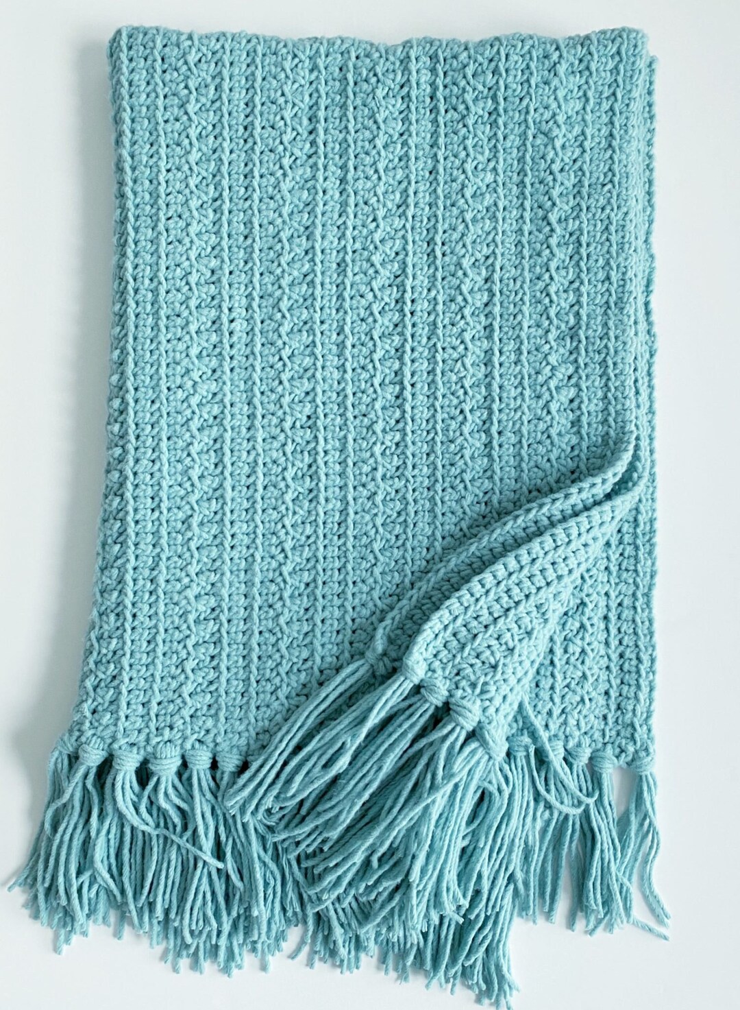 Crochet Forever Fleece Throw Pattern - Etsy