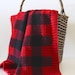 Red Buffalo Check Crochet Blanket Pattern - Etsy Canada