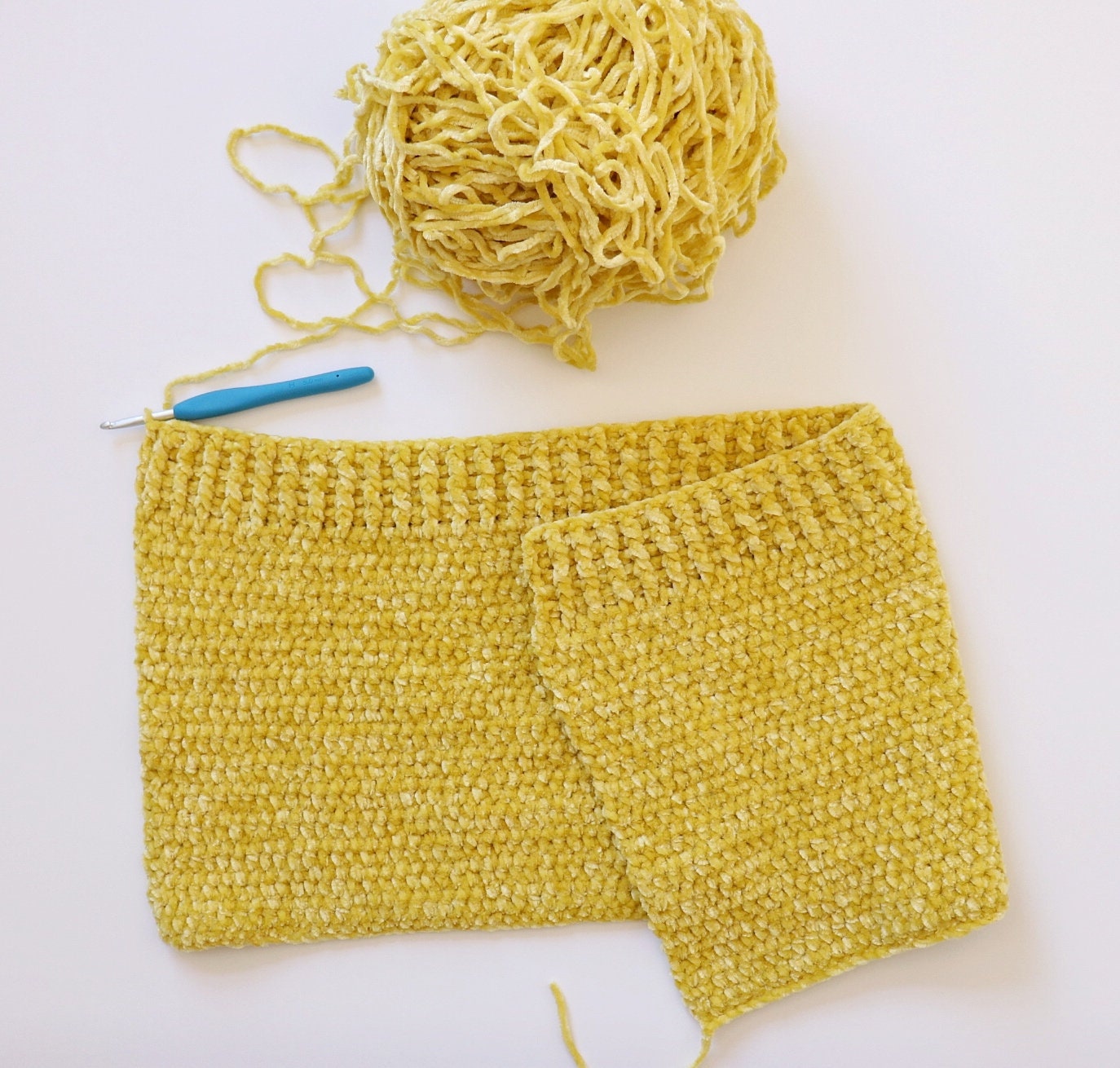 Crochet Velvet Winter Hat Pattern | Etsy