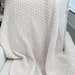 Crochet Diamond Weave Throw Pattern - Etsy