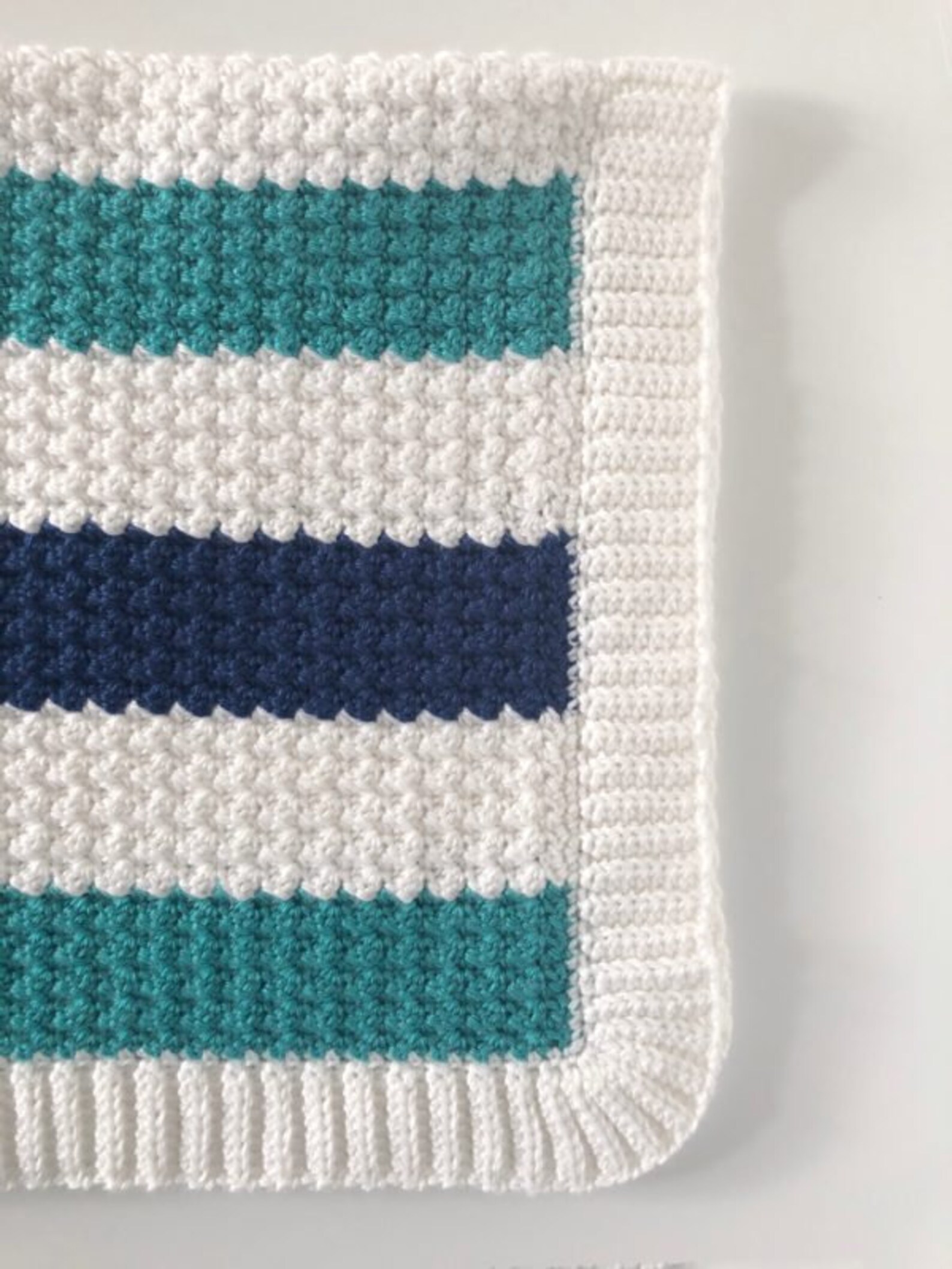 Crochet Nautical Baby Blanket Pattern - Etsy