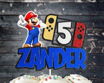 Mario Cake Topper | Etsy